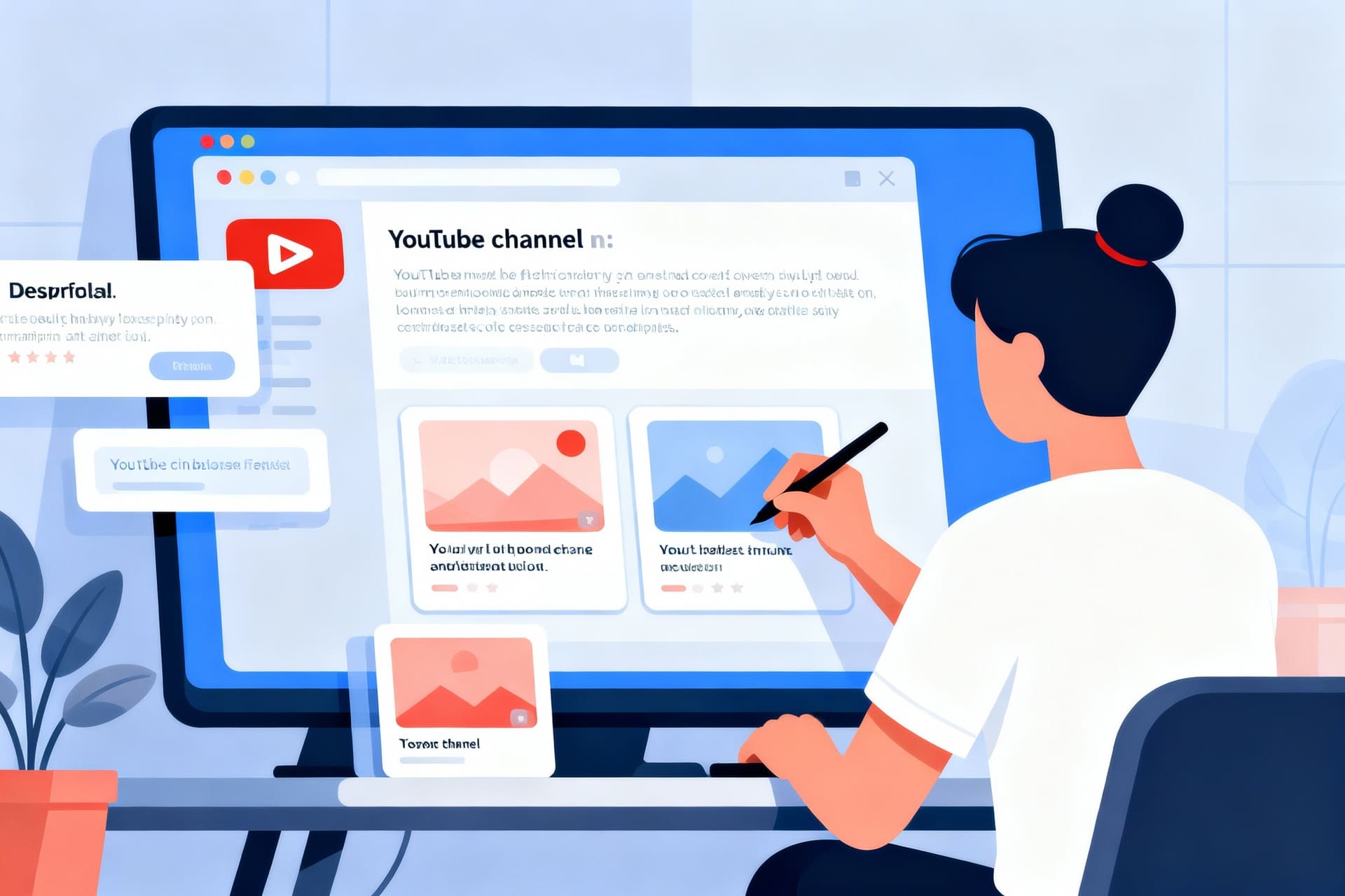 YouTube Channel Description Generator with AI - Online Free | YouVW